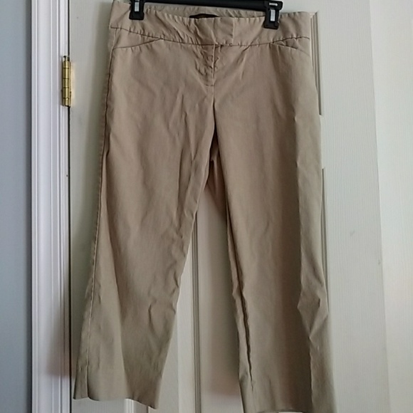 The Limited | Pants & Jumpsuits | The Limited Extra Stretch Tan Capri ...